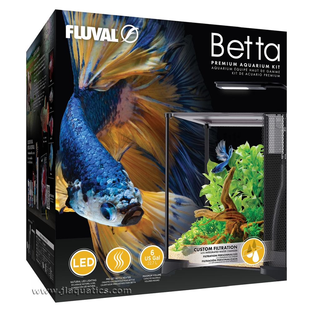 Fluval Betta Premium Aquarium Kit - 6 Gallon – Shopping - J&L Aquatics