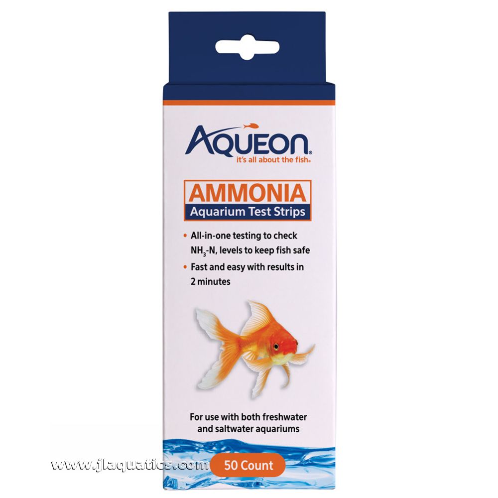 Aqueon Ammonia Test Strips - 50 Pack | JLAquatics Canada – Shopping - J ...