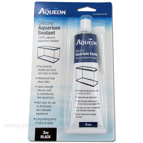 Aqueon Black Aquarium Silicone - 3 oz | JLAquatics Canada – Shopping ...