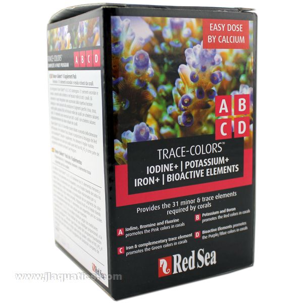 Red Sea Trace Colors A-B-C-D 4 Pack - 4x100ml – Shopping - J&L Aquatics